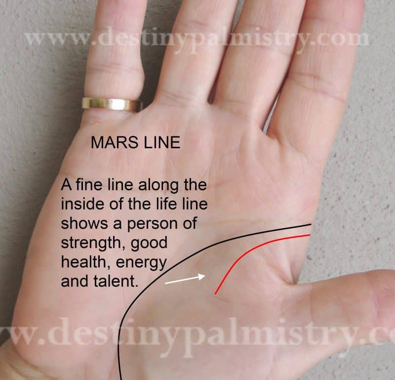 The Mars Line Shows You're Awesome. - Destiny Palmistry