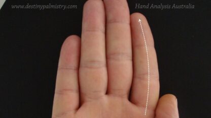 Curved Index Finger Meaning in Palmistry - Destiny Palmistry