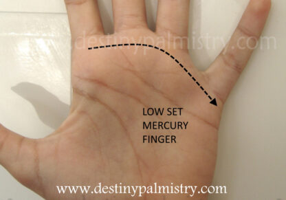 Low Set Little Finger Meaning in Hand Analysis - Destiny Palmistry