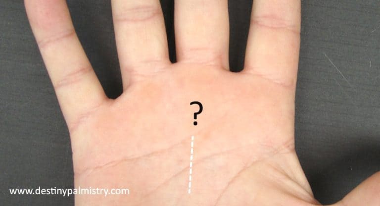 The Direction in Life Through the Fate Line - Destiny Palmistry