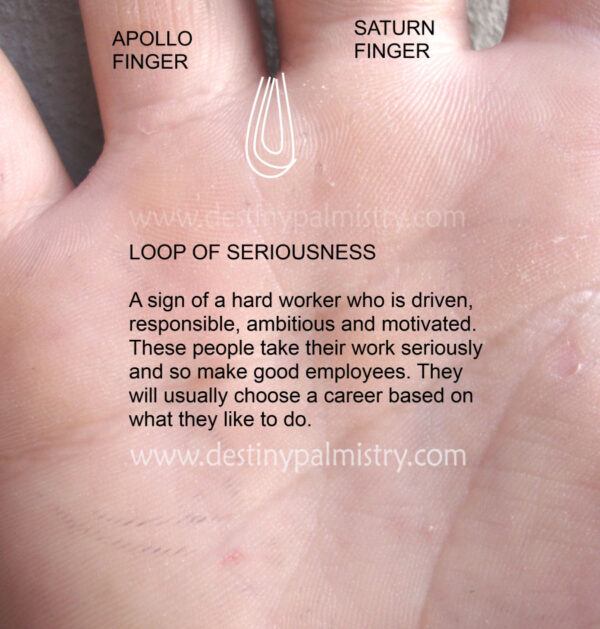 Loop Skin Ridge Patterns Under Fingers - Destiny Palmistry