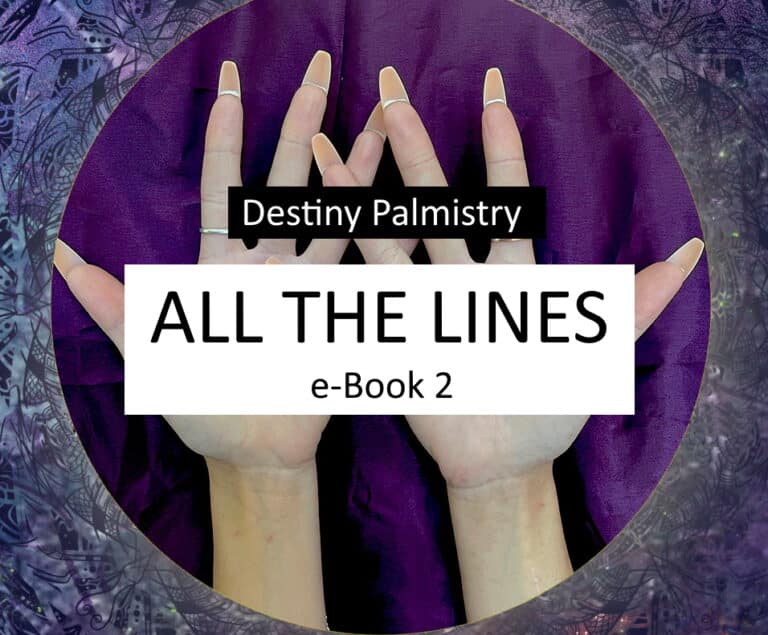 Palmistry Lines Book 2 All the Lines eBook - Destiny Palmistry